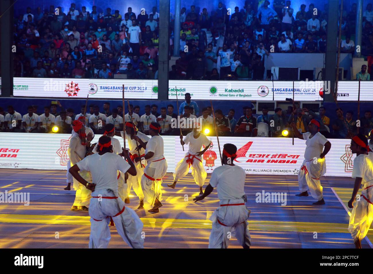 Cultural presentation reflecting all the 12 participant countries ...