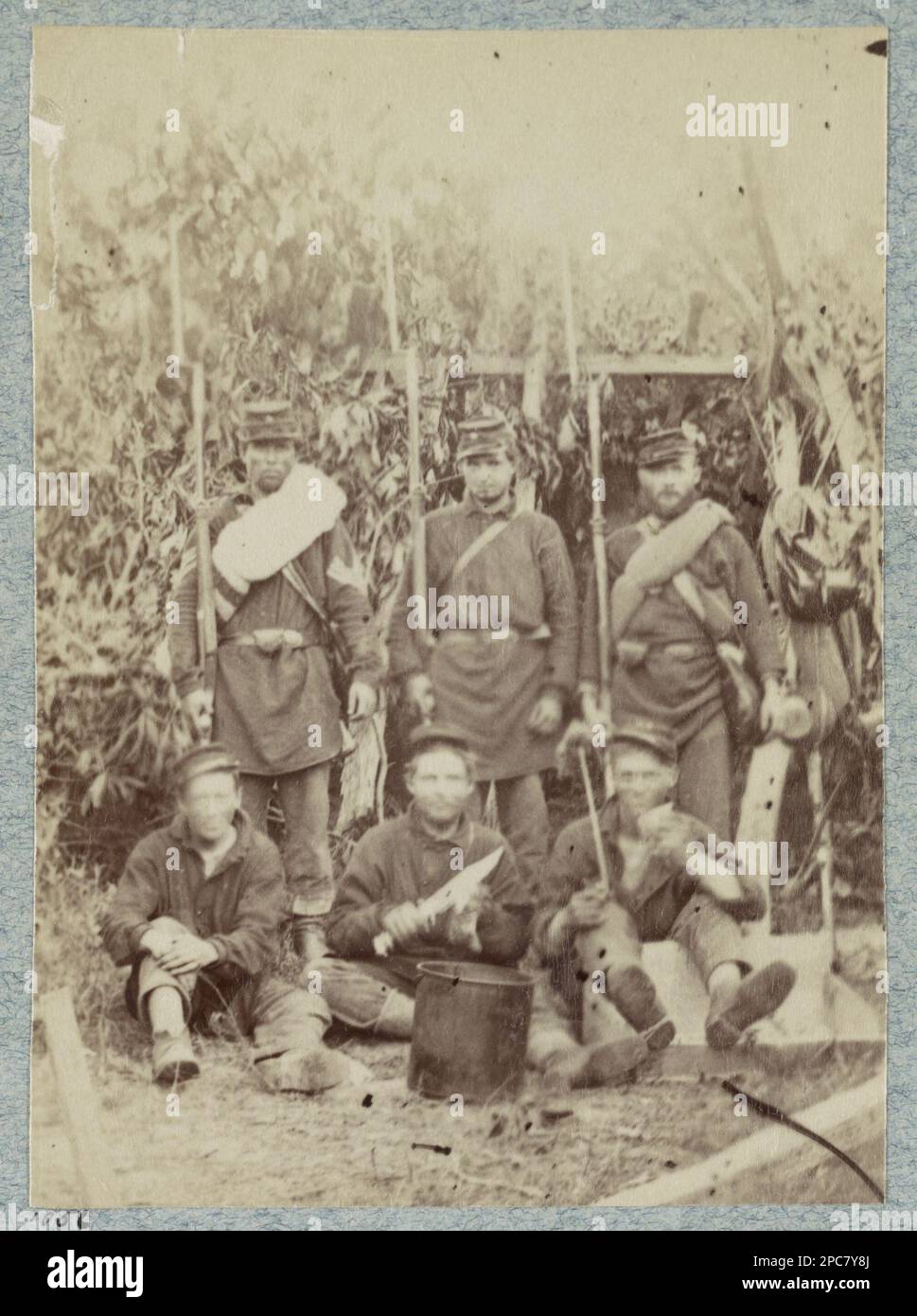2d Rhode Island Infantry. No. 1056, Title from item, Mounted with five ...