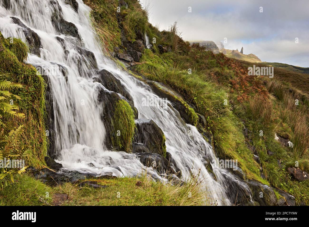 Old man of storr waterfall hi-res stock photography and images - Alamy