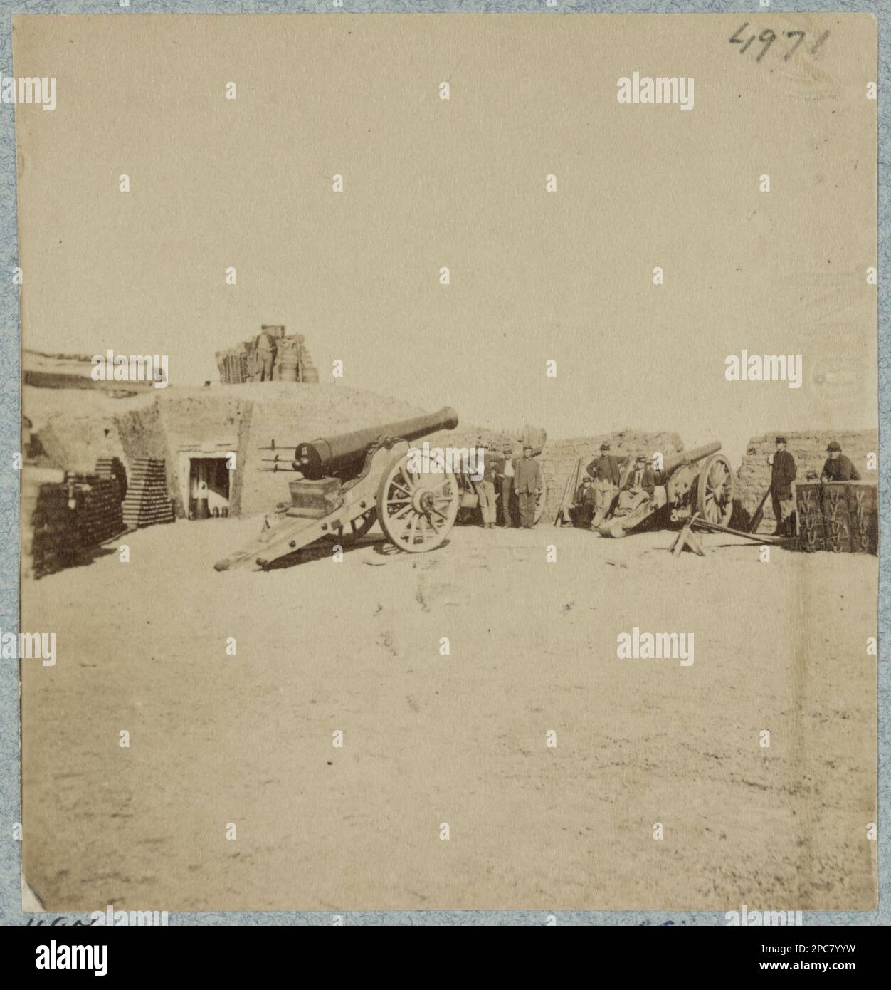 Battery on Morris Island, gun that fired over 1200 shots into Fort ...