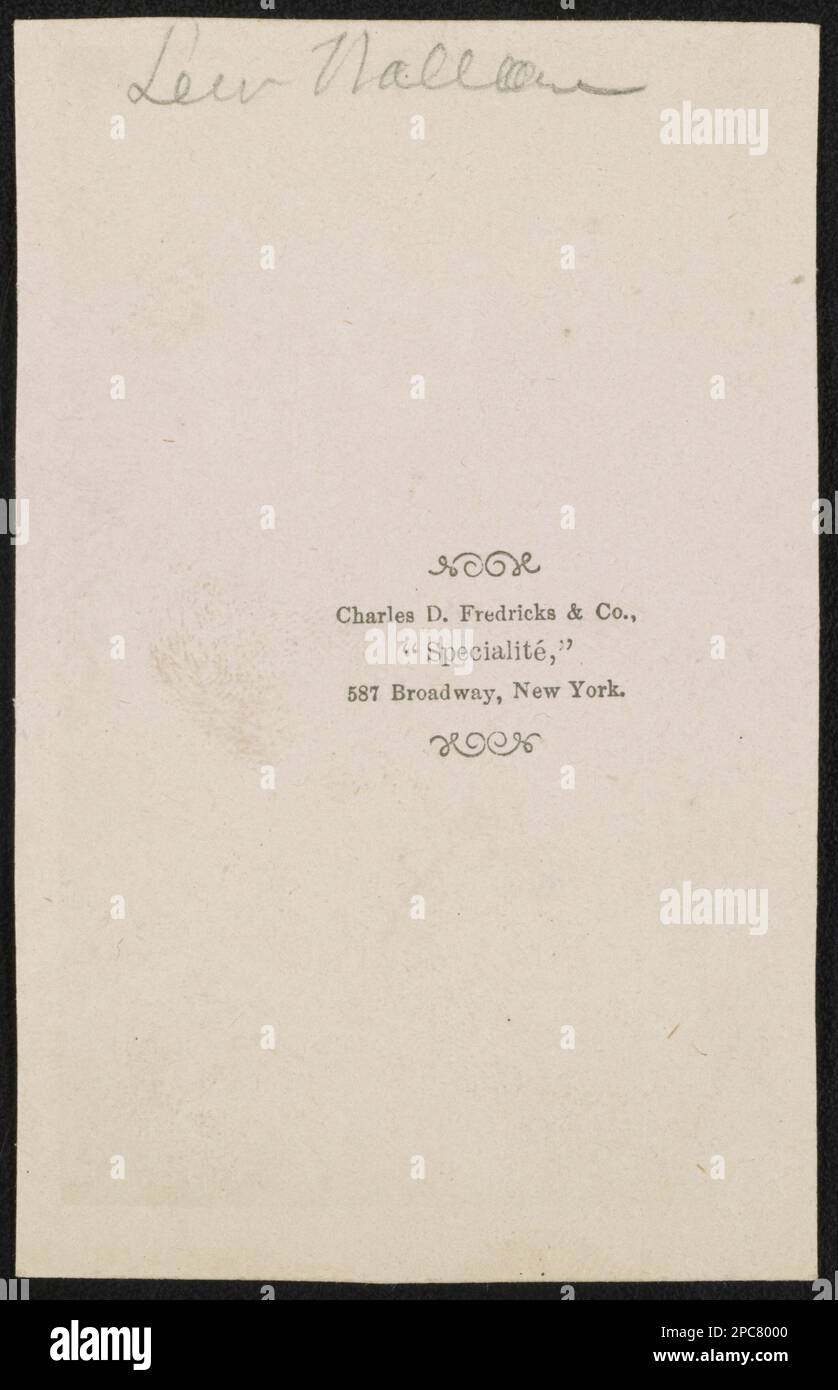 Major General Lewis Wallace of 11th Indiana Infantry Regiment and 66th ...