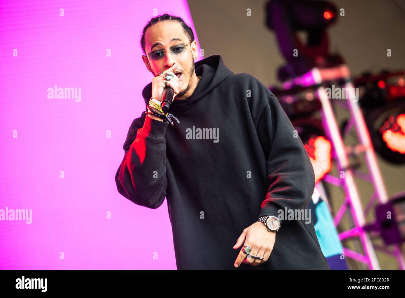 Hong Kong, China. 04th Mar, 2023. Wesley Jamison performs with Chinky ...