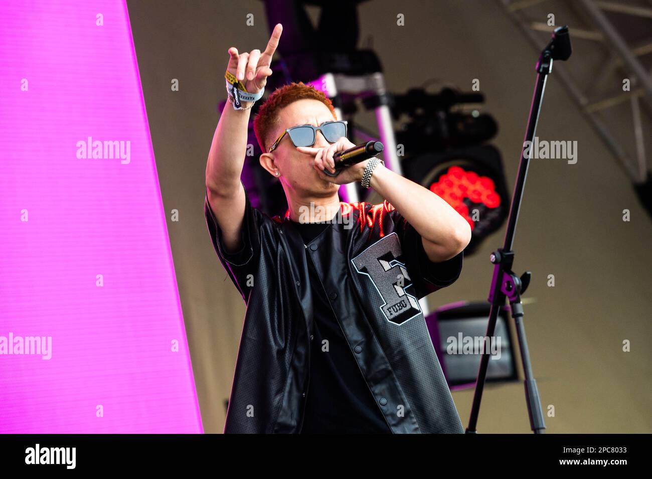 Hong Kong, China. 04th Mar, 2023. JBO performs with Chinky Eyes, a Hong ...