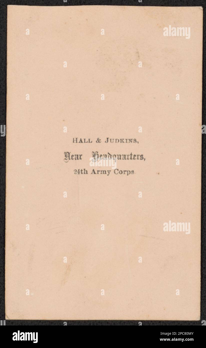 Unidentified soldier in Union uniform / Hall & Judkins, near ...