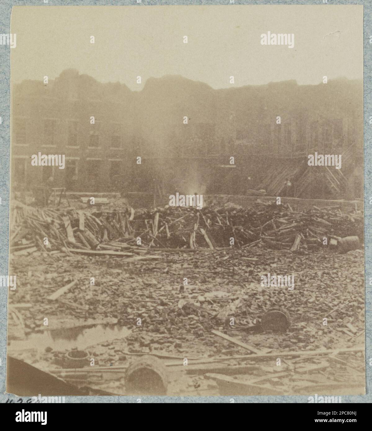 Interior views of Fort Sumter, Charleston, South Carolina taken by a ...