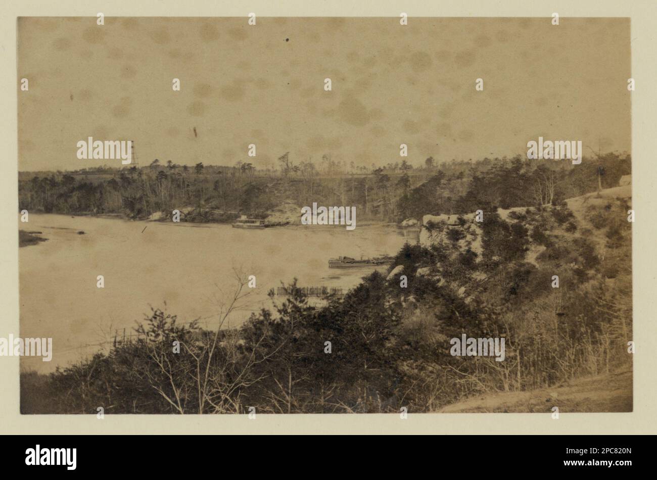 Point of Rocks. Title from item. Rock formations, Virginia, 1860-1870 ...