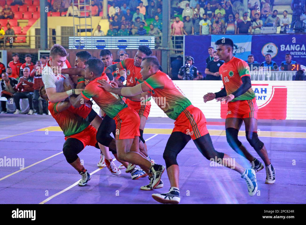 Bangladesh kicked off their Bangabandhu Cup International Kabaddi with ...