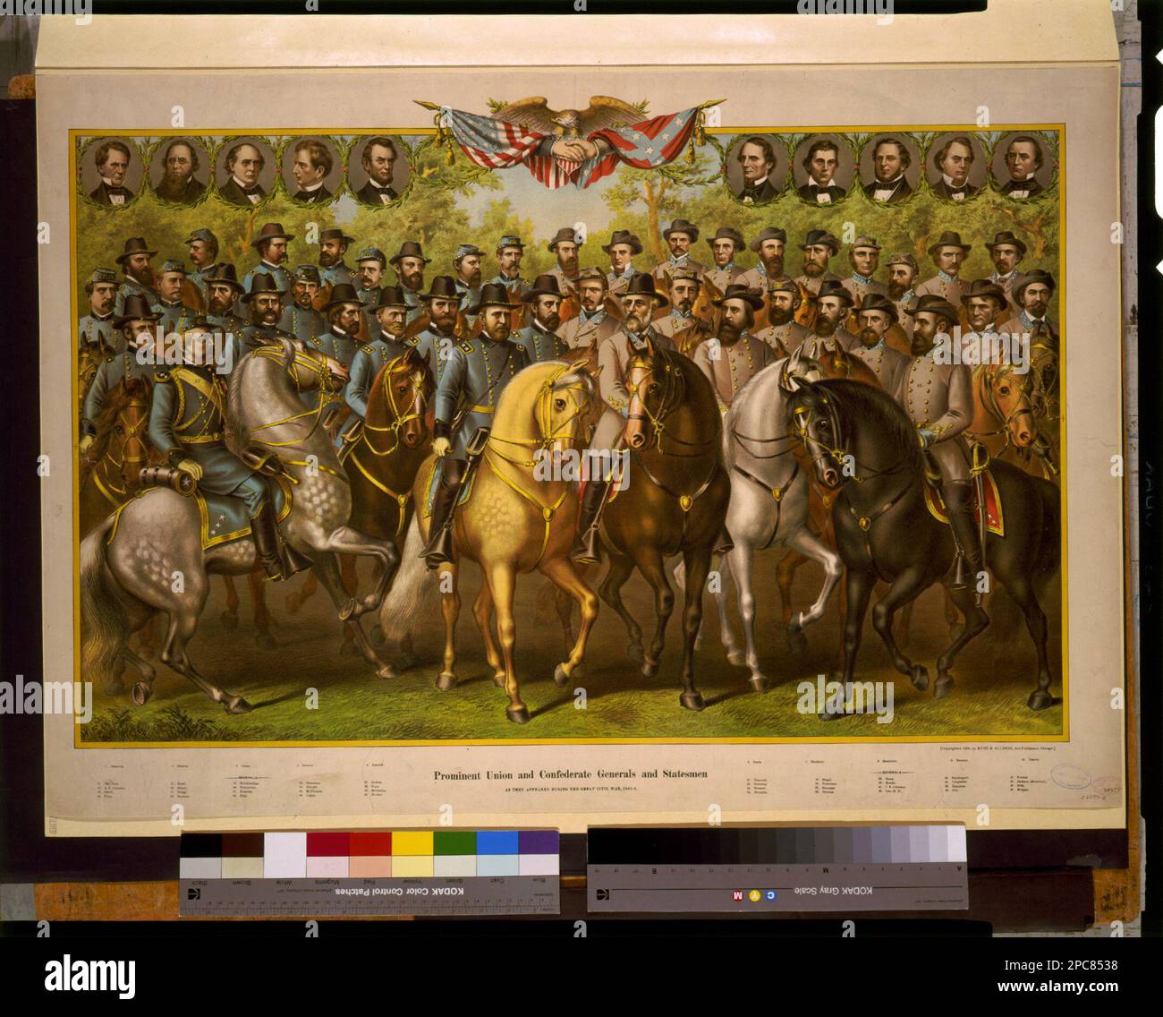 Generals confederate 1860 hi-res stock photography and images - Alamy