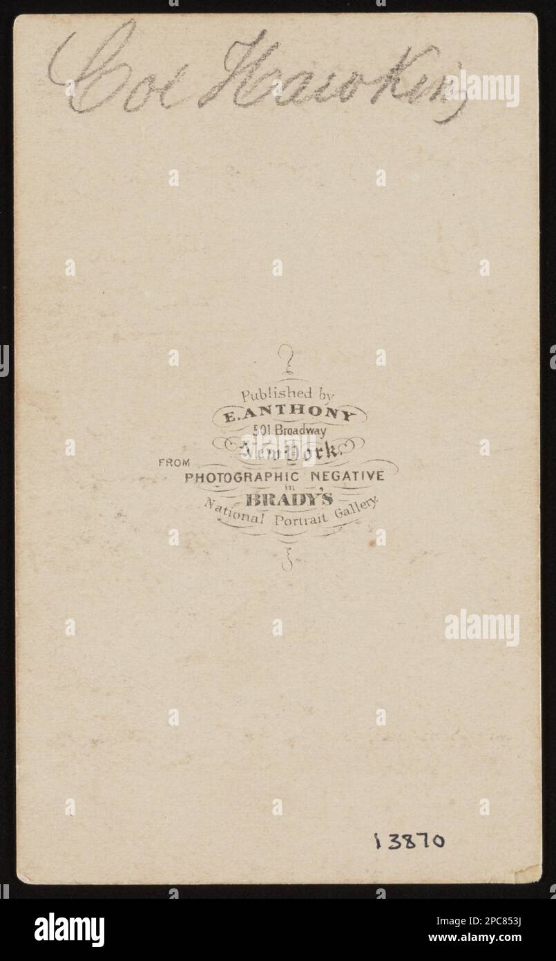 Brigadier General Rush C. Hawkins of 9th New York Infantry Regiment in ...