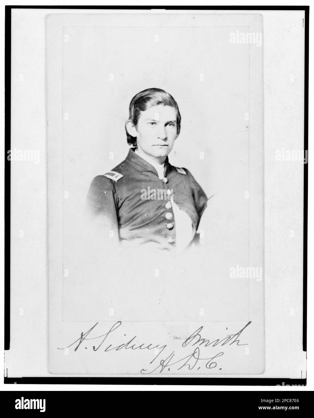 2nd Lieutenant Albert Sidney SmithSchmidt, Union officer, head-and ...