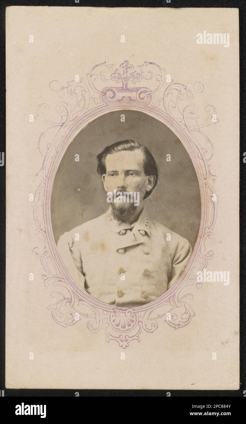 Unidentified soldier in Confederate colonel's uniform. Liljenquist ...