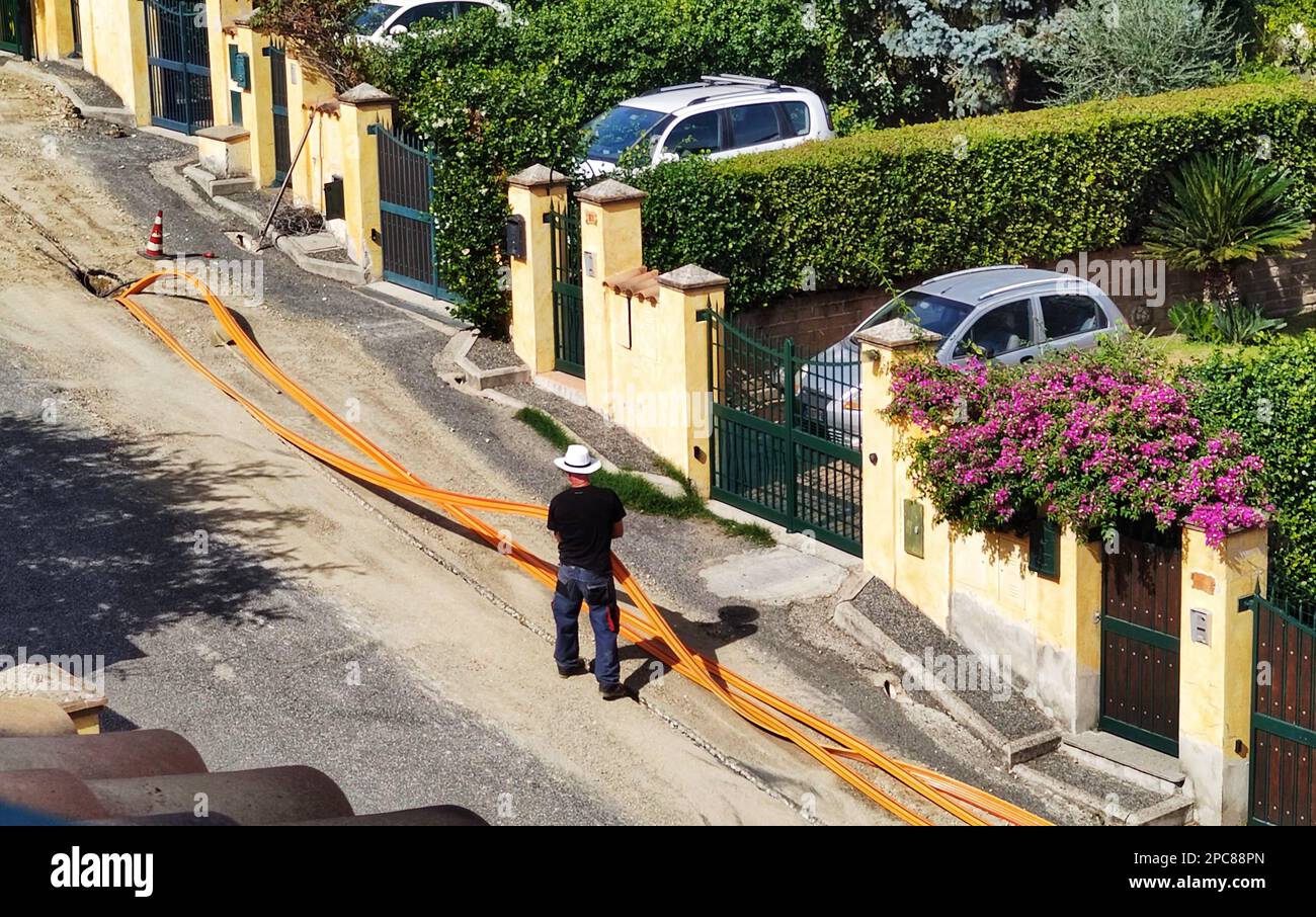 City district heating pipeline reparation and reconstruction parallel ...