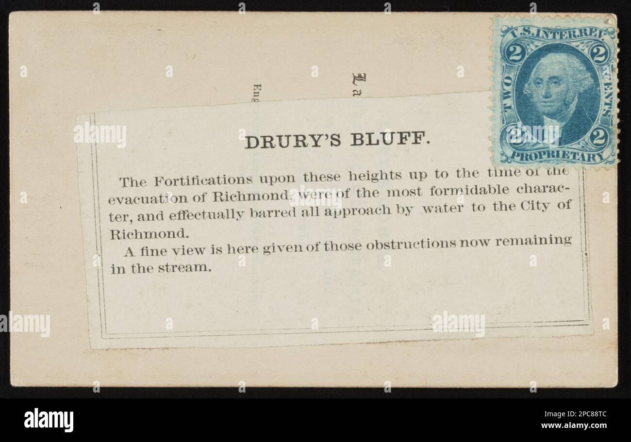Drury's i.e. Drewrys Bluff. Liljenquist Family Collection of Civil War ...