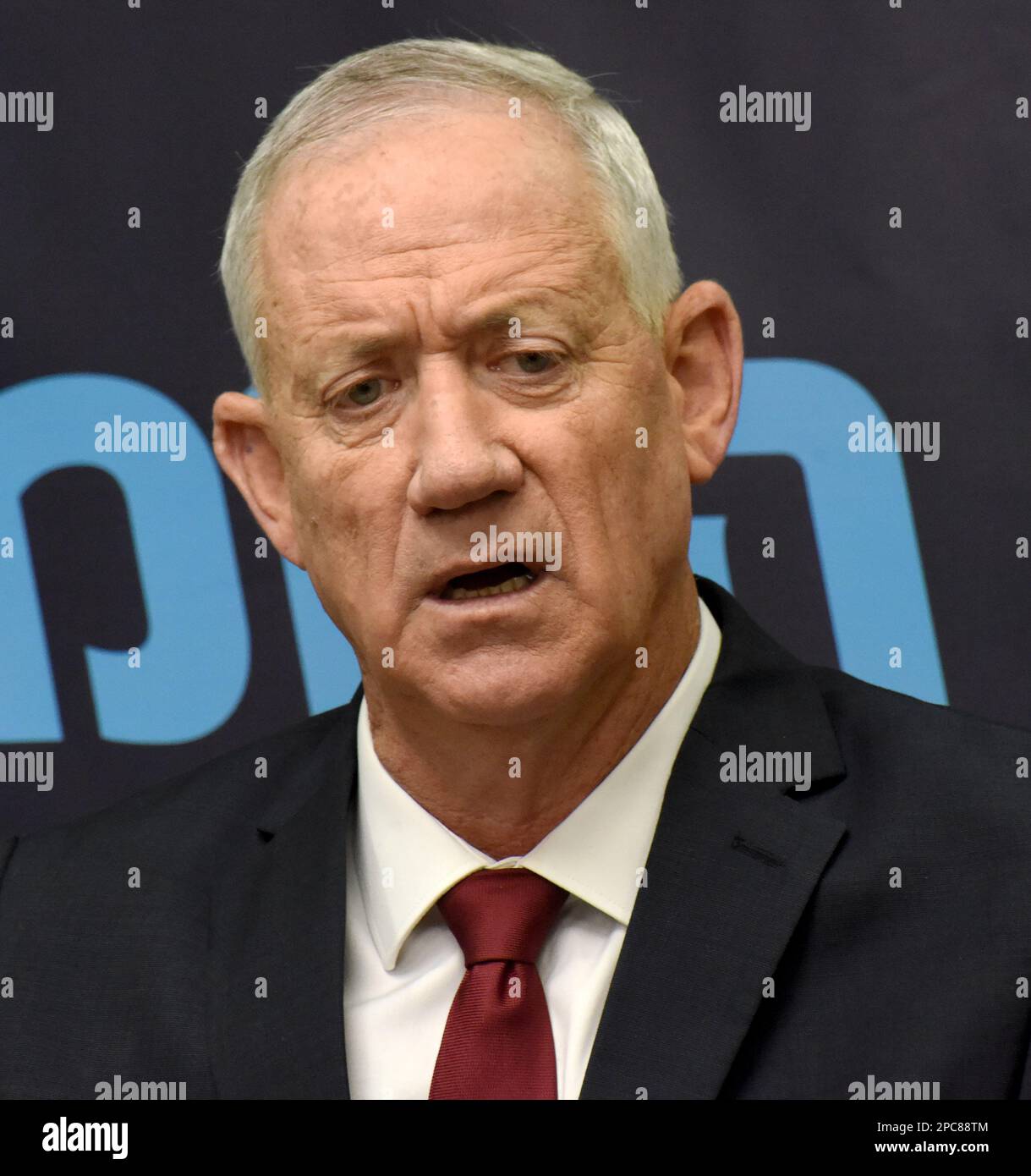 Jerusalem, Israel. 25th Jan, 2014. Benny Gantz, head of the National ...