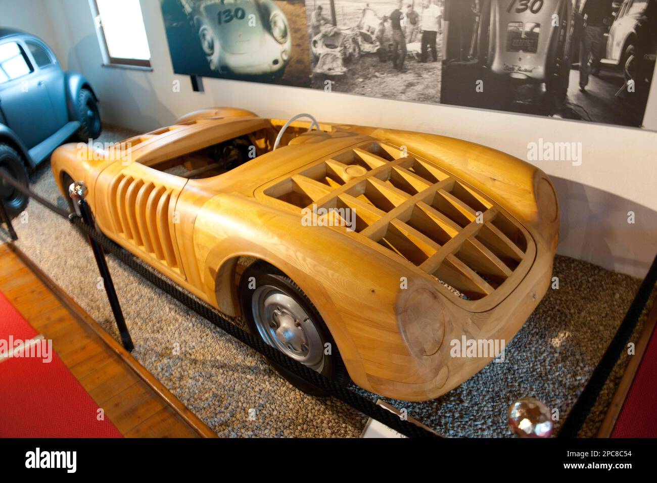 Porsche Spyder 550 wooden model, Europe, scale 1:1, body production ...