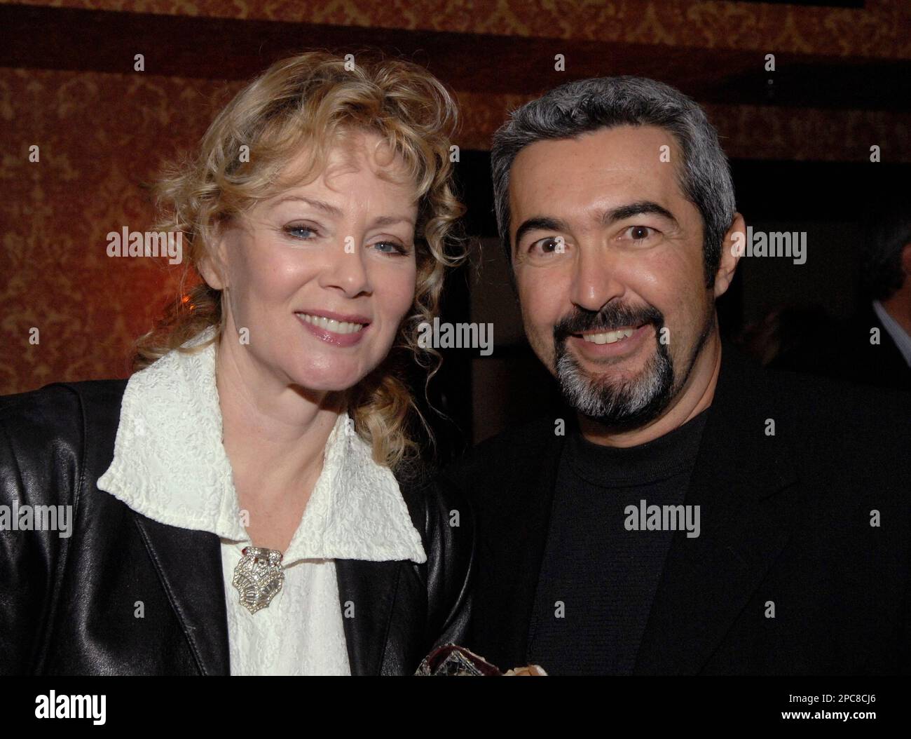 Cast member Jean Smart, left, and director John Cassar attend the "24 ...