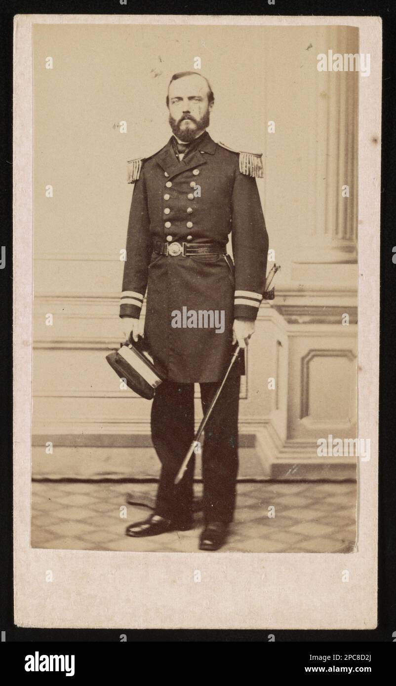 Lieutenant Commander Edward P. Simpson of U.S. Navy in uniform ...