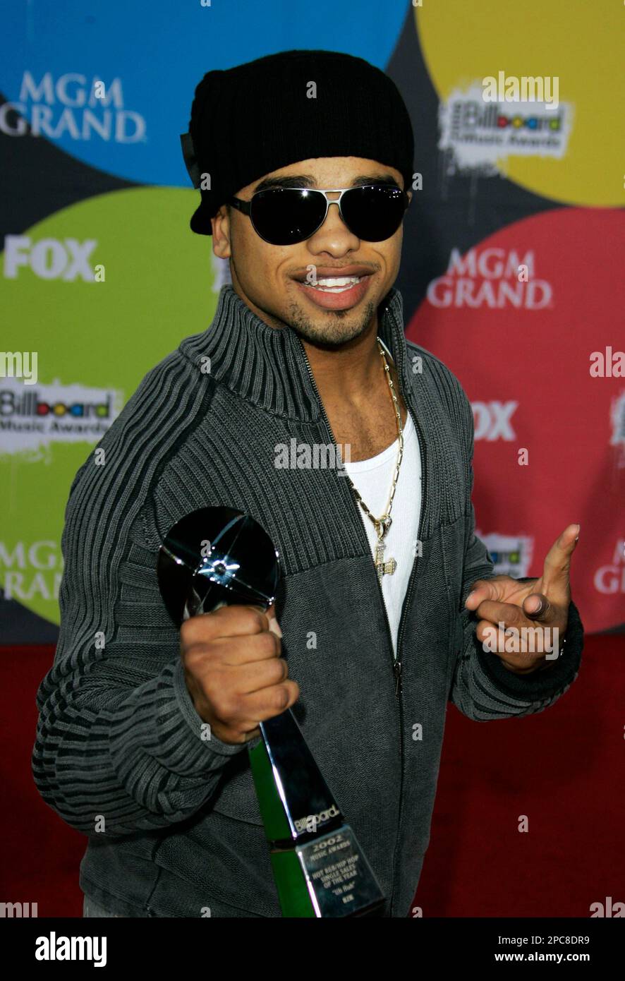 Raz-B arrives for the Billboard Music Awards in Las Vegas, Monday, Dec ...
