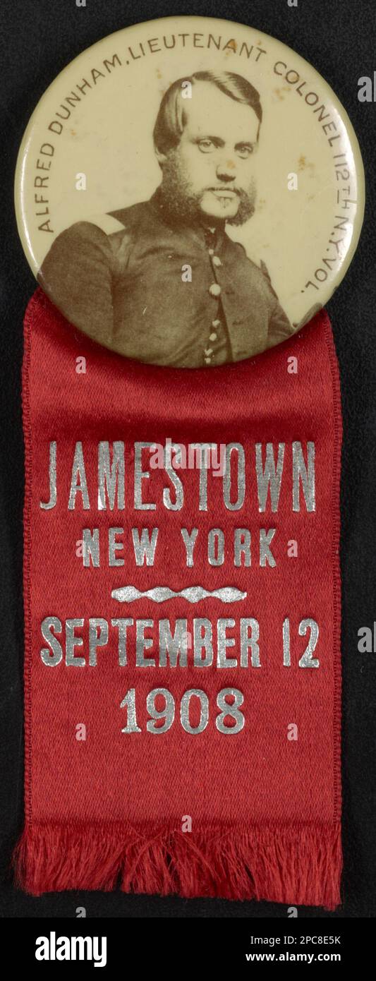 Lieutenant Colonel Alfred Dunham of Co. A, 112th New York Infantry ...