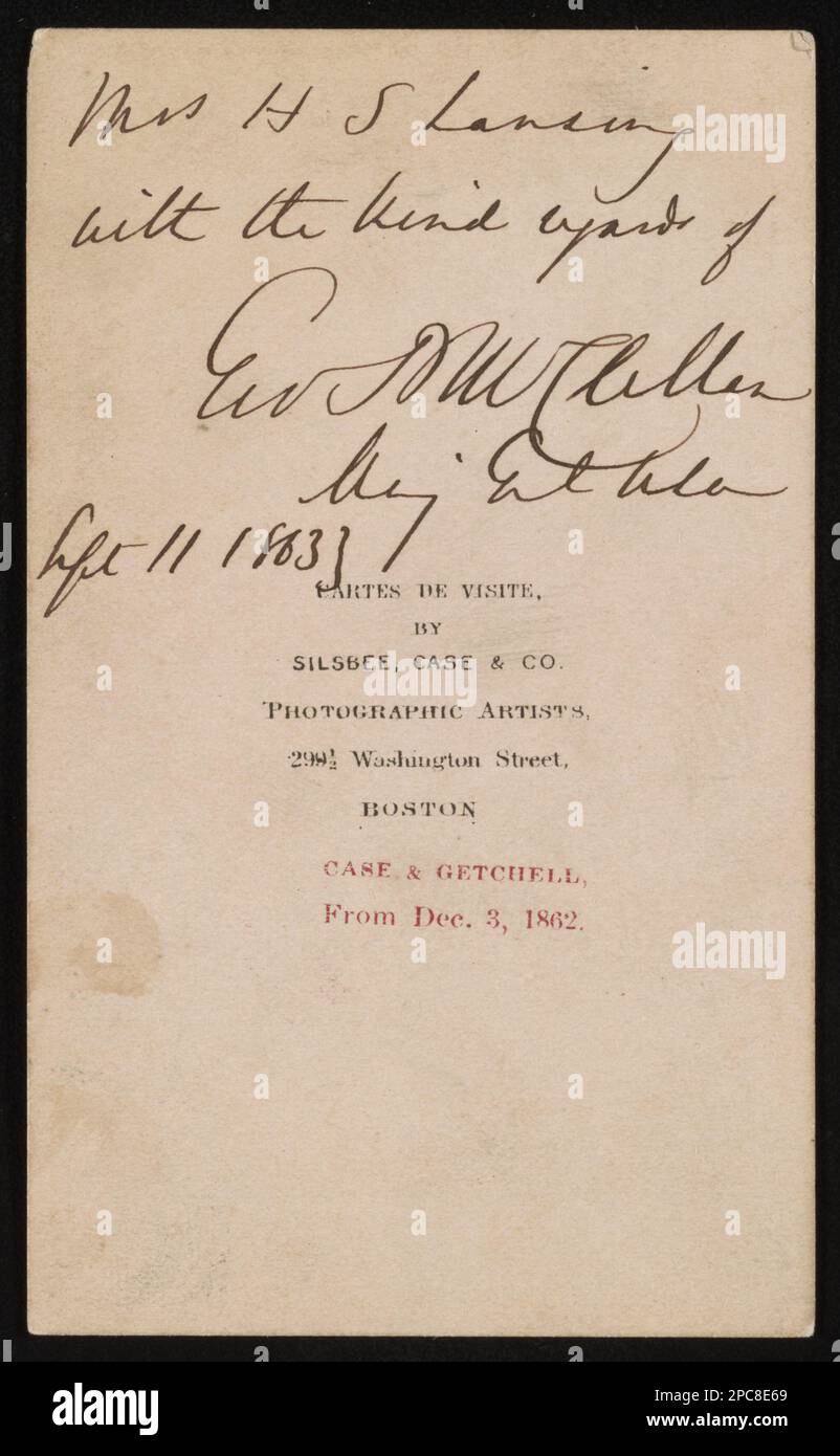 Major General George B. McClellan in uniform / Cartes de visite by ...