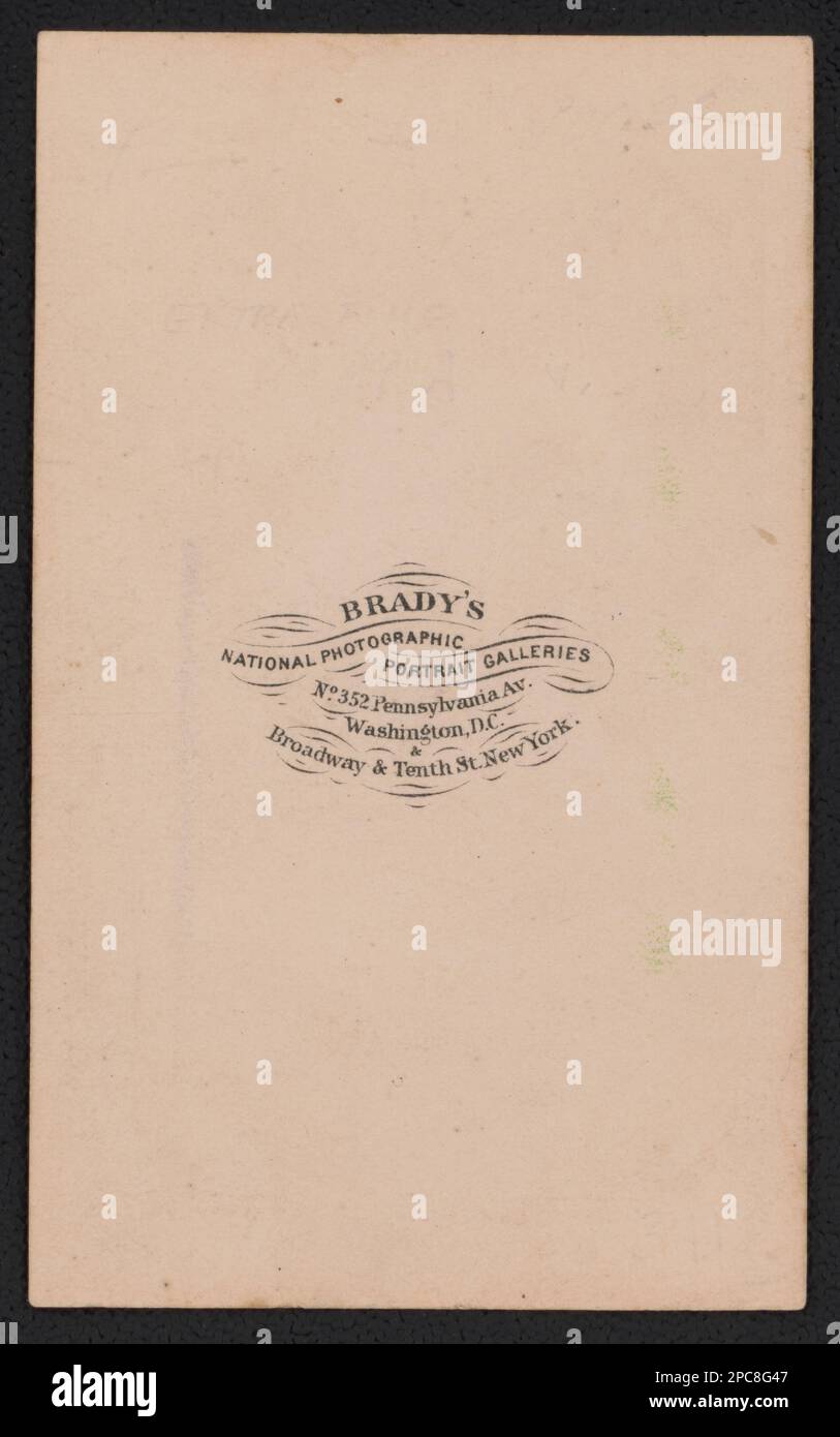 Abraham Lincoln / Brady, Washington; Brady's National Photographic ...