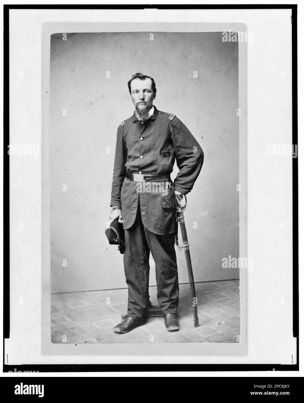 2nd Lieutenant John G. Helmkamp, Union officer in the 32nd Indiana ...