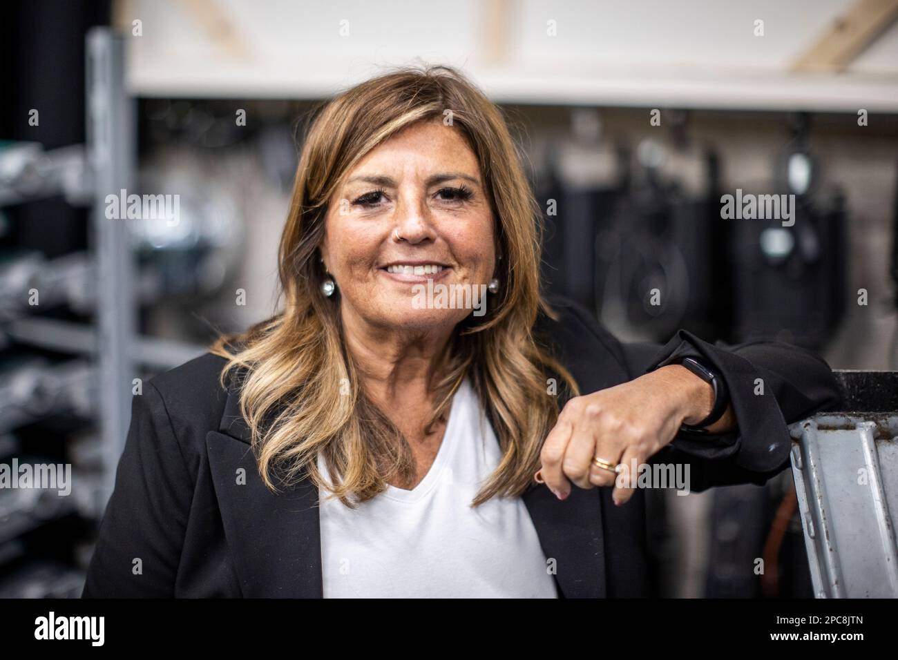 Frances Nelson, coordinator of Bobosh Drama, Belvoir Studio Theatre, in ...