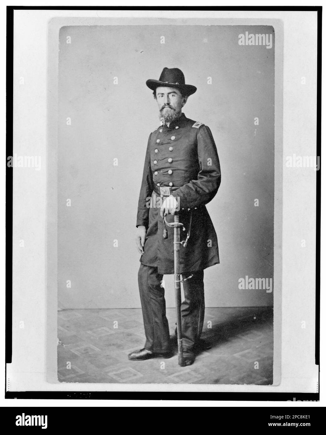 Colonel Francis (Frank) Erdelmeyer, Union officer in the 32nd Indiana ...