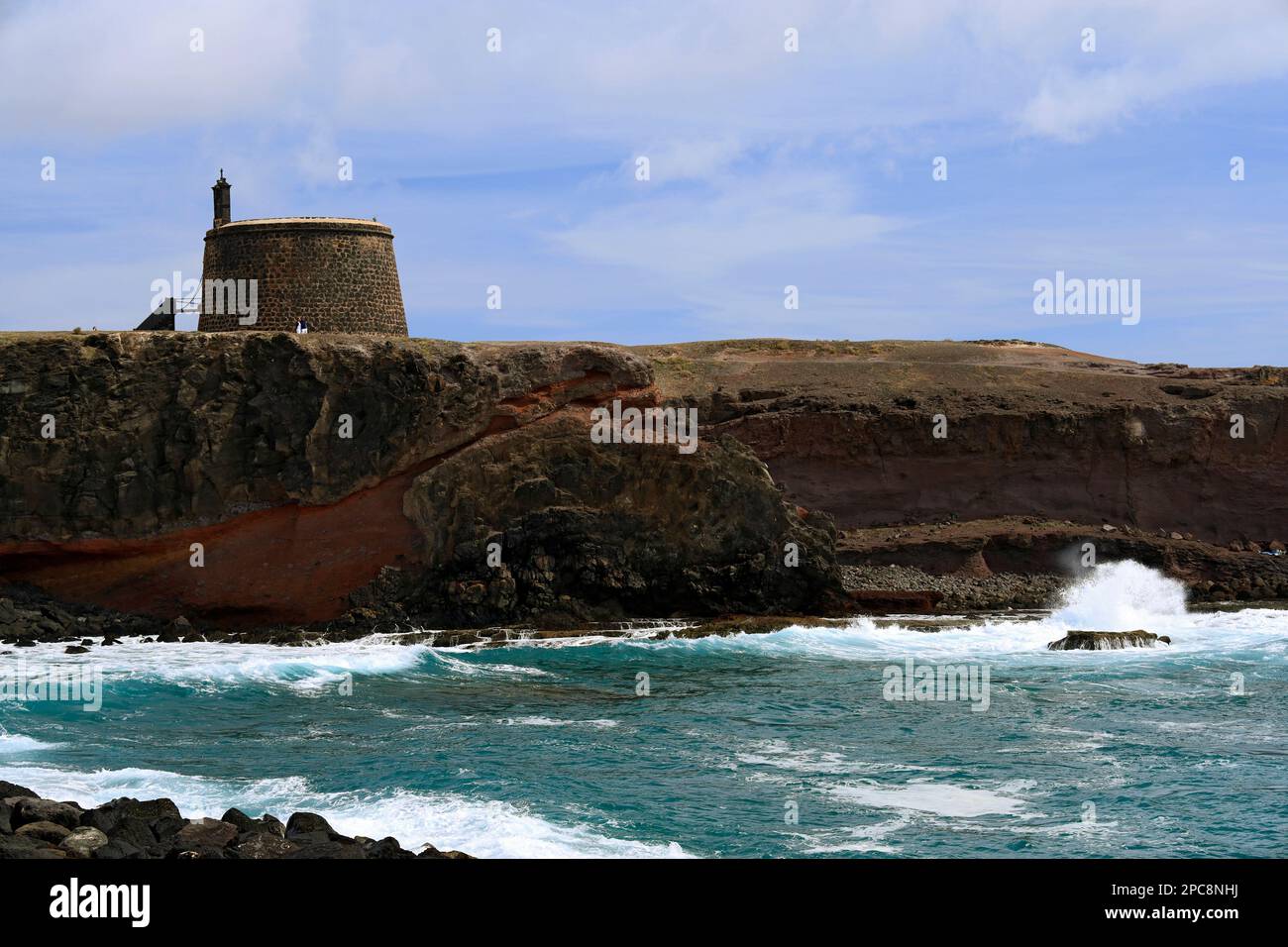 Torre Del Aguila / Castillo De Las Coloradas, Playa Blanca, Lanzarote ...