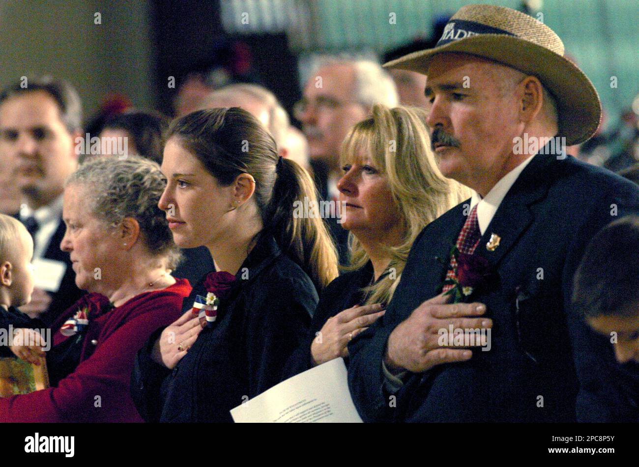 Marine 1st Lt. Joshua Booth's 1-year-old daughter, Grace, of Hawaii ...