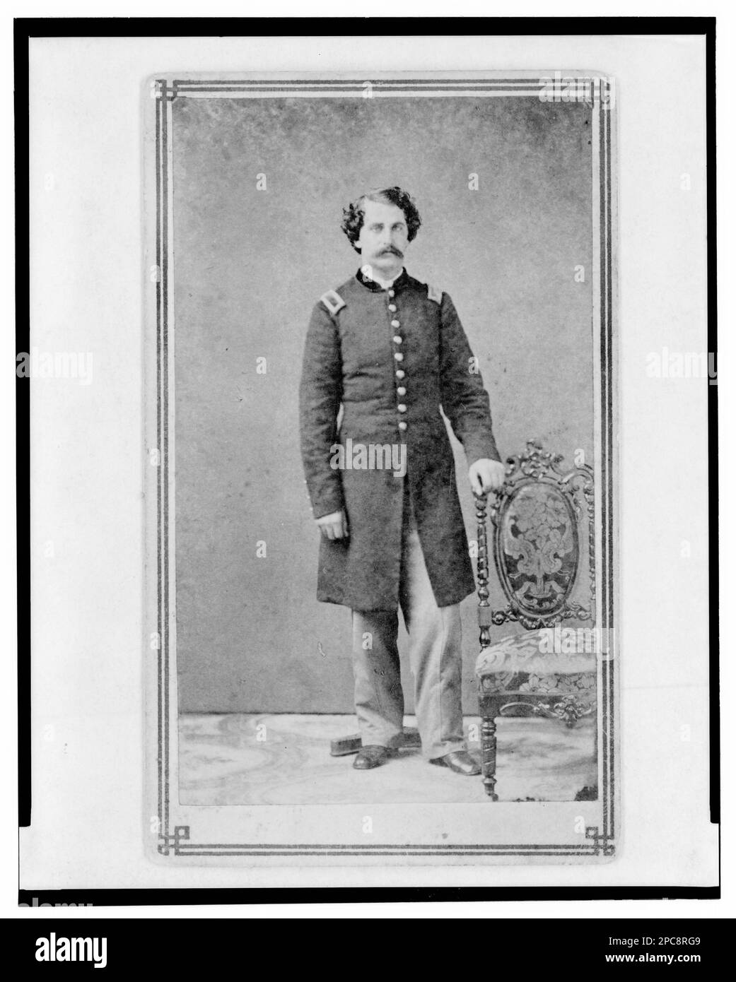 Arthur Linn, U.S.A., in uniform, full-length portrait, facing front ...
