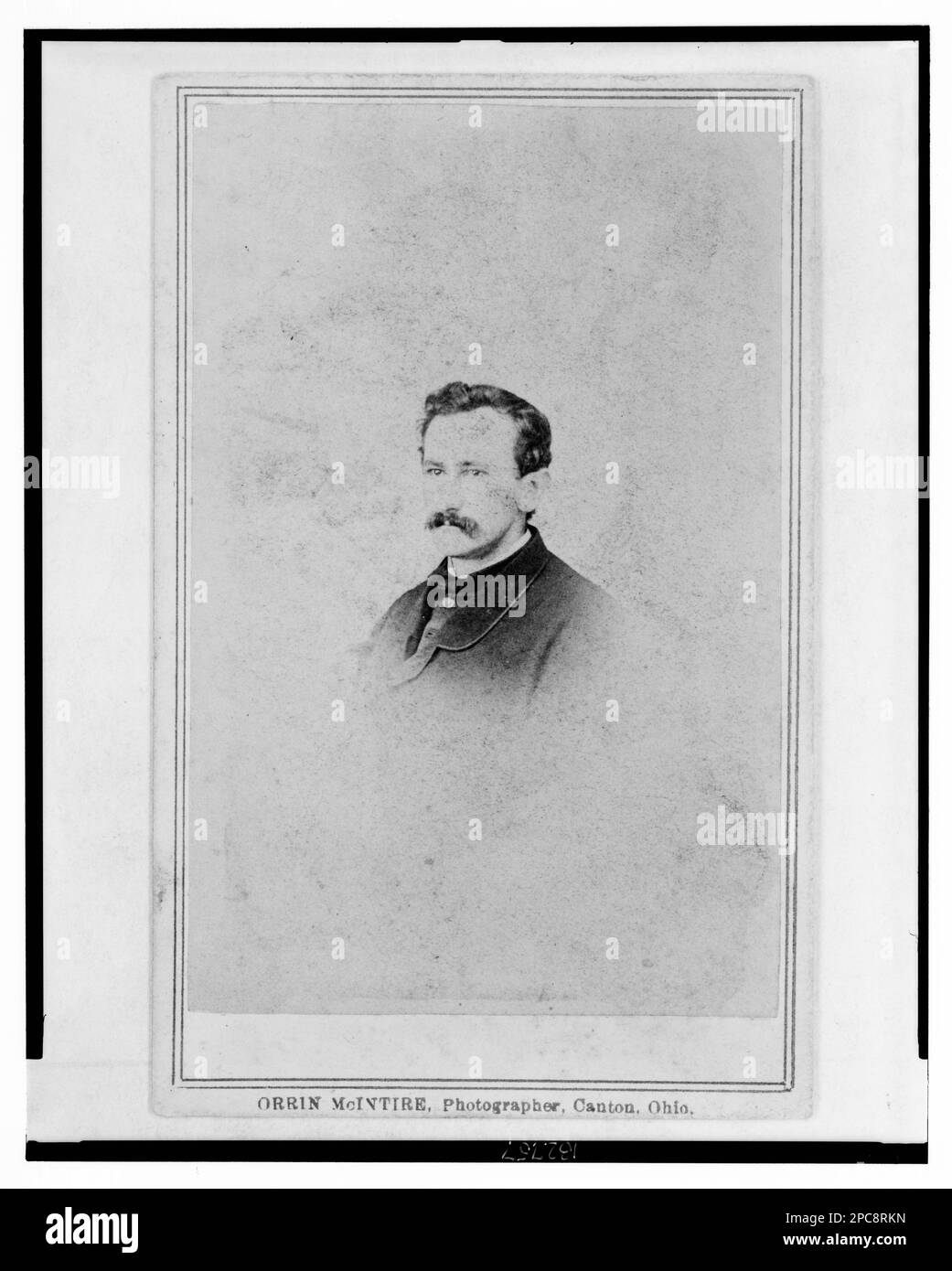 William C. Kimball, Quartermaster, 7th West Virginia Cavalry, head-and ...