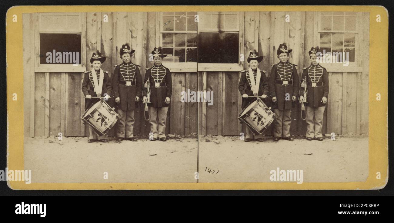 Drum majors 1860 1870 hi-res stock photography and images - Alamy