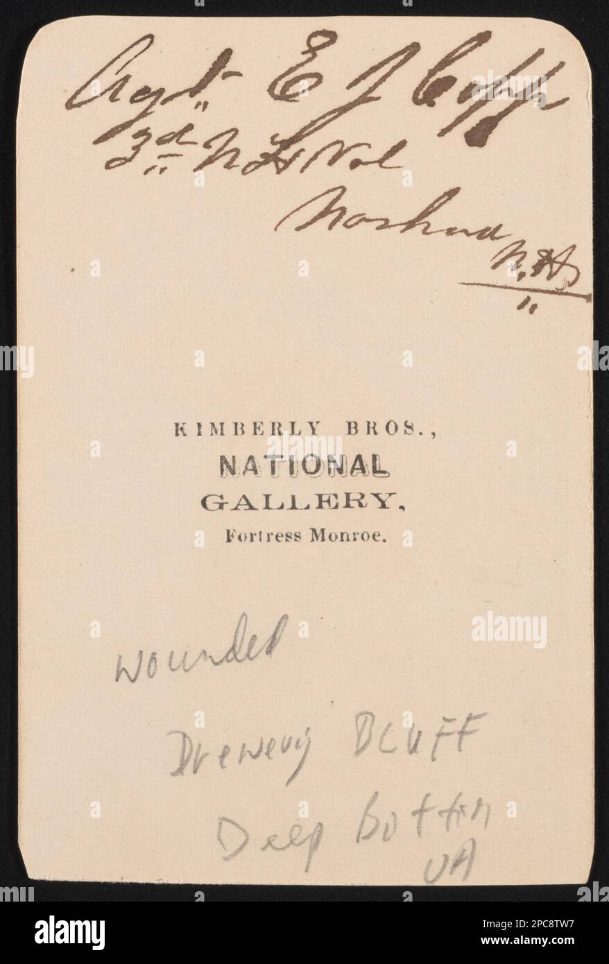 First Lieutenant Elbridge Jackson Copp of Co. F, 3rd New Hampshire ...