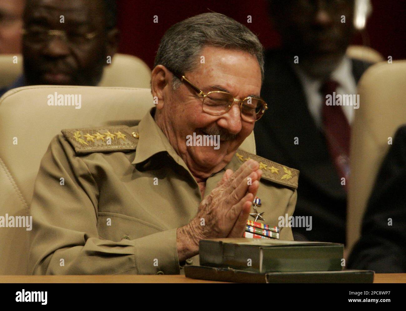 Cuba's acting President Raul Castro, brother of Cuban leader Fidel ...