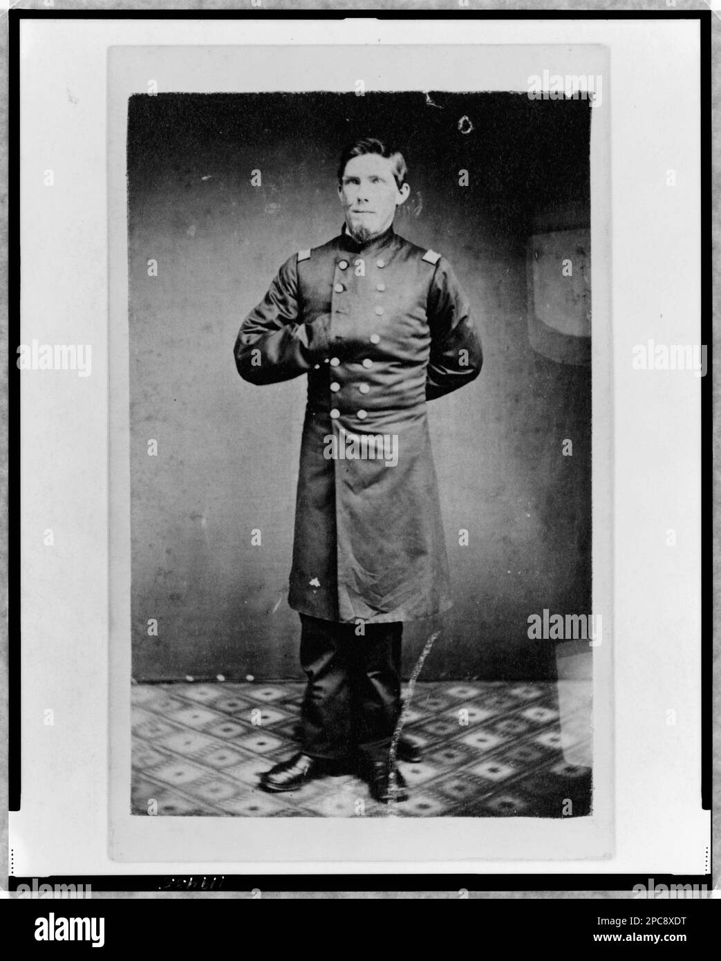 Lieutenant Colonel Samuel M. McClelland, Union officer, full-length ...