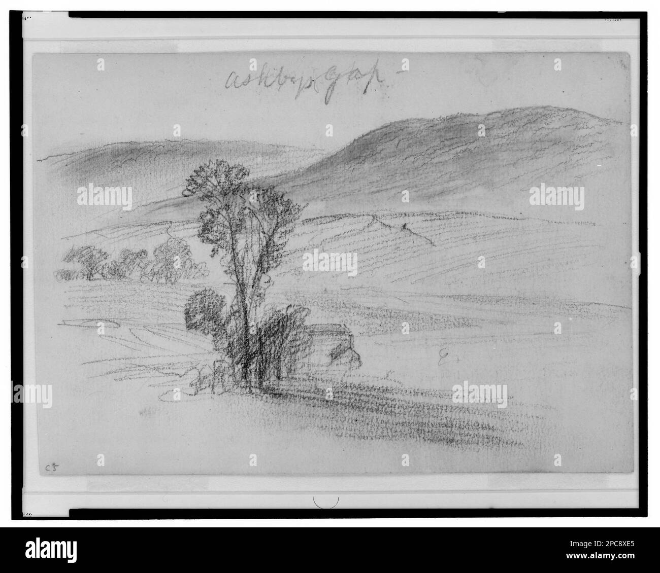 Ashby's Gap. Morgan collection of Civil War drawings. United States ...
