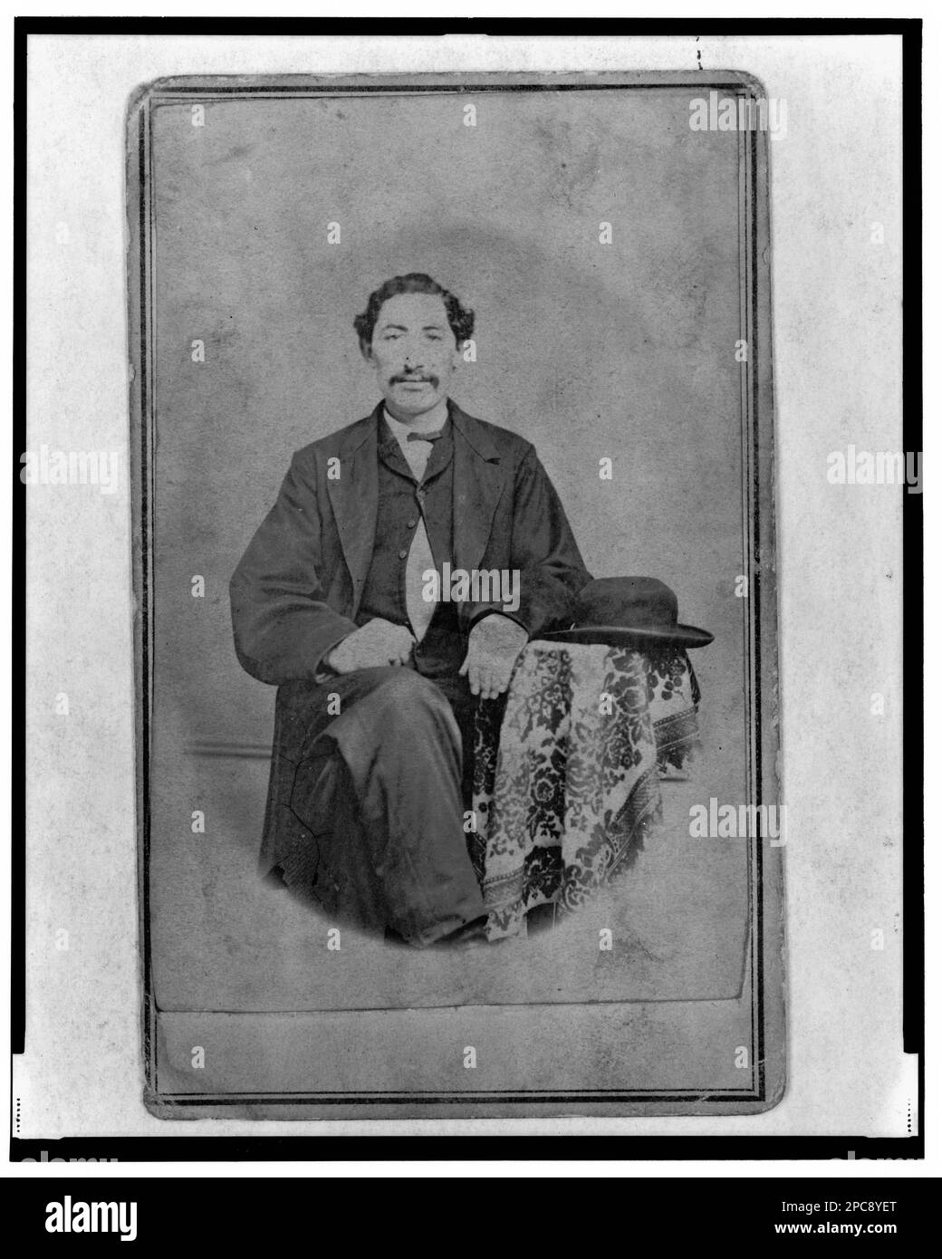 Jacob Labinsky, Union private in the 32nd Indiana Regiment, full-length ...