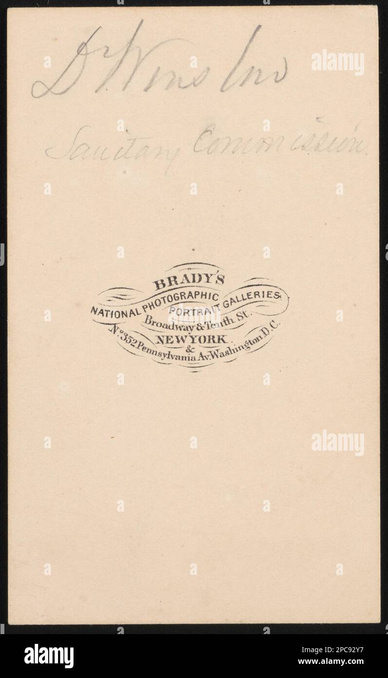 Chaplain Gordon Hubbard Winslow of 5th New York Infantry Regiment and ...