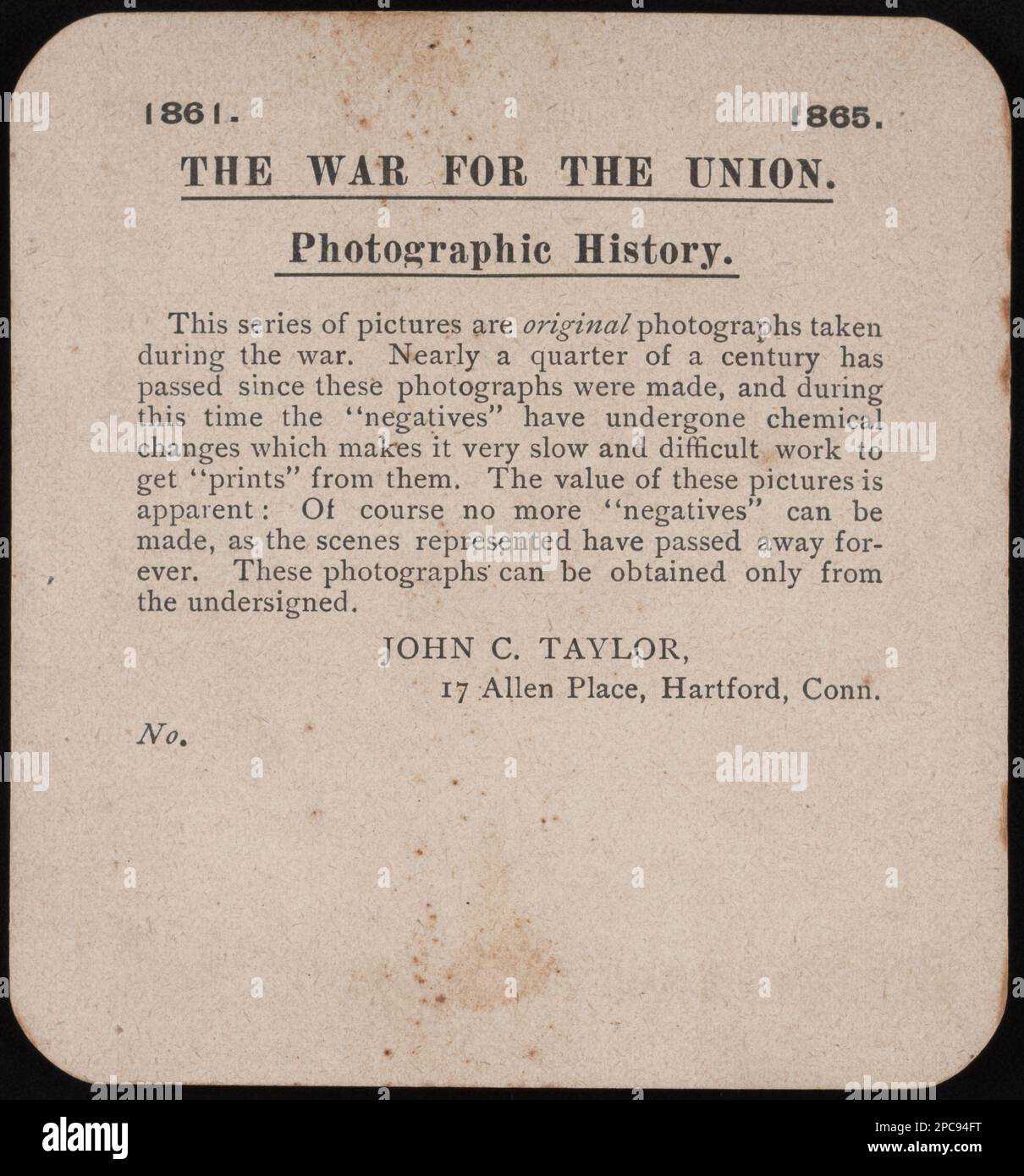 Maj.-General W.T. Sherman and horse. These views were taken in the ...