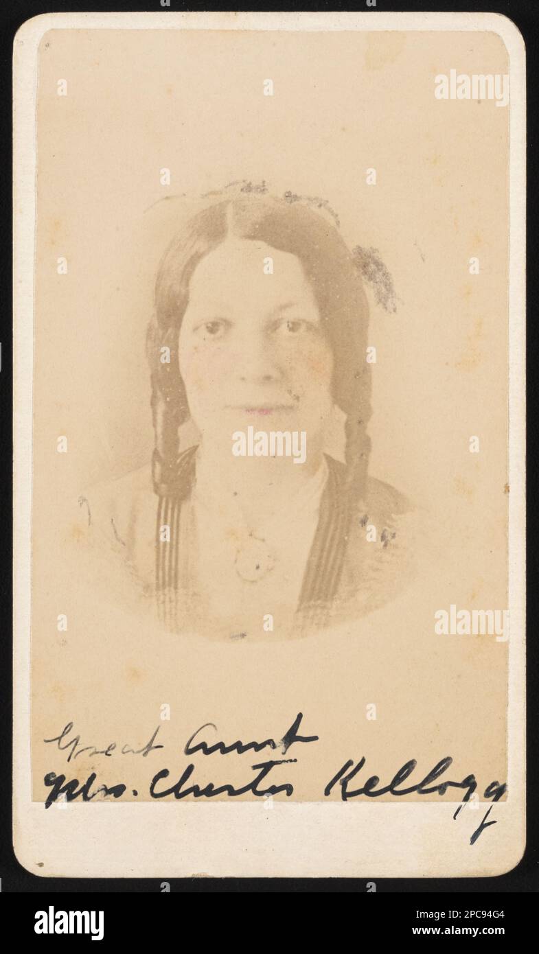 Great Aunt Mrs. Chester Kellogg. Liljenquist Family Collection of Civil ...