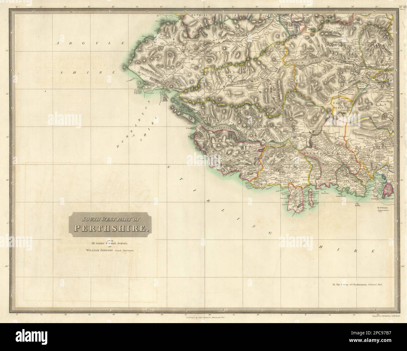 Callander map hi-res stock photography and images - Alamy