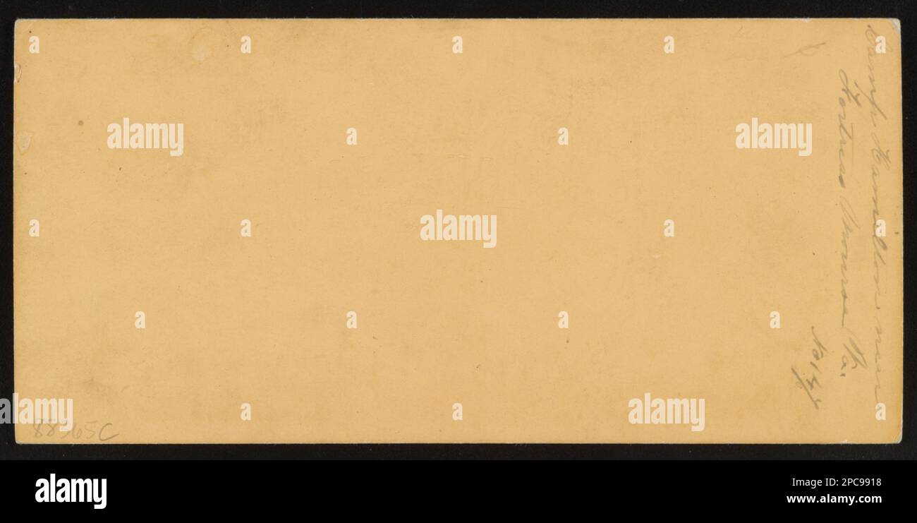 Camp Hamilton near Fortress Monroe, Virginia. Forms part of the Larry ...