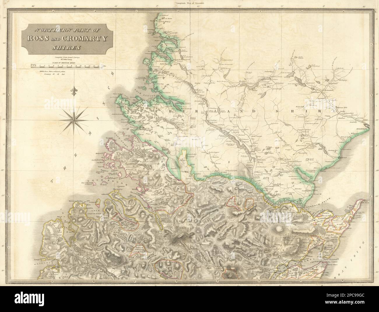 Ross & Cromartyshires north. Ullapool Glenmorangie Teaninich. THOMSON ...