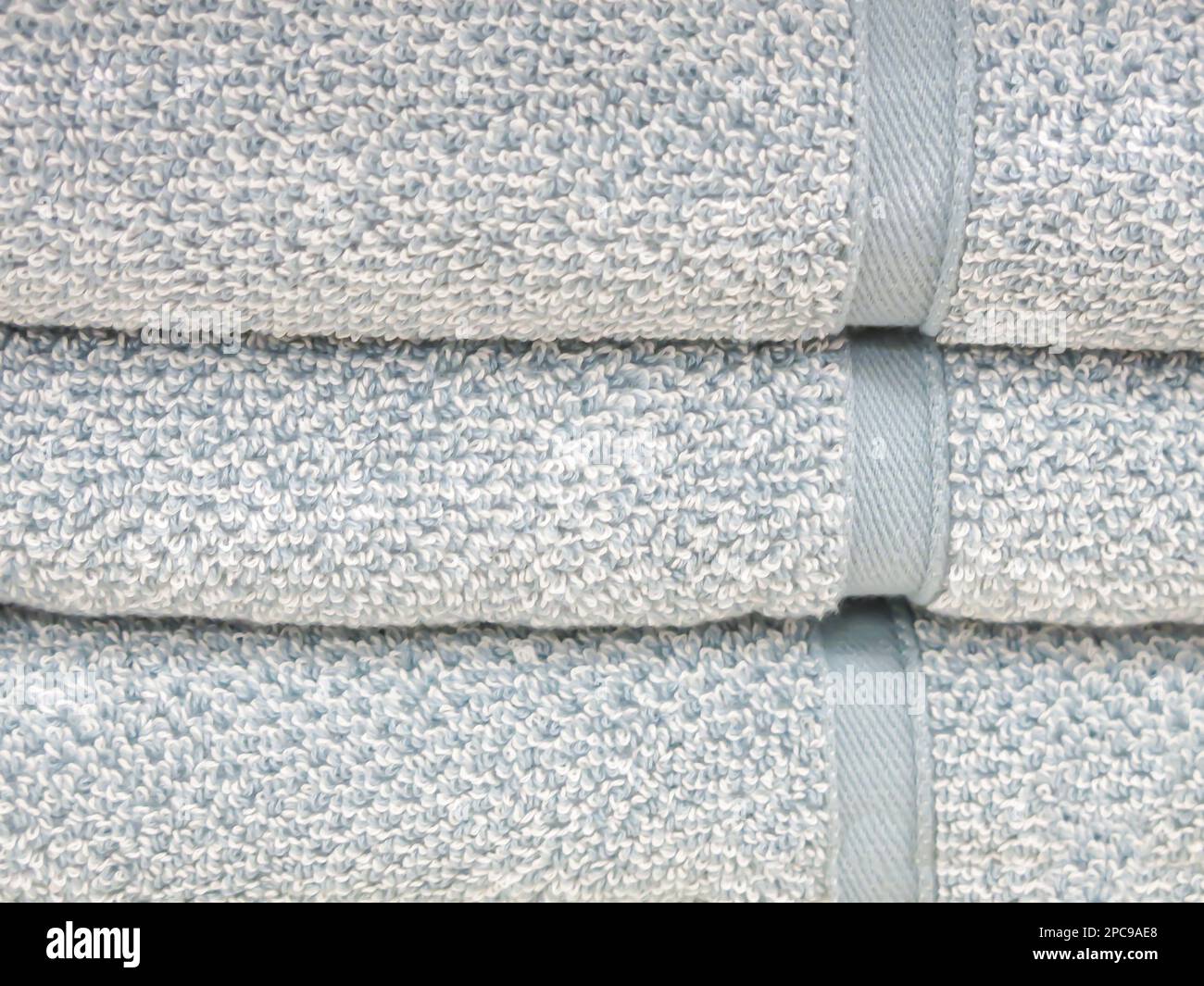 Stack of Folded Towels Stock Photo - Alamy
