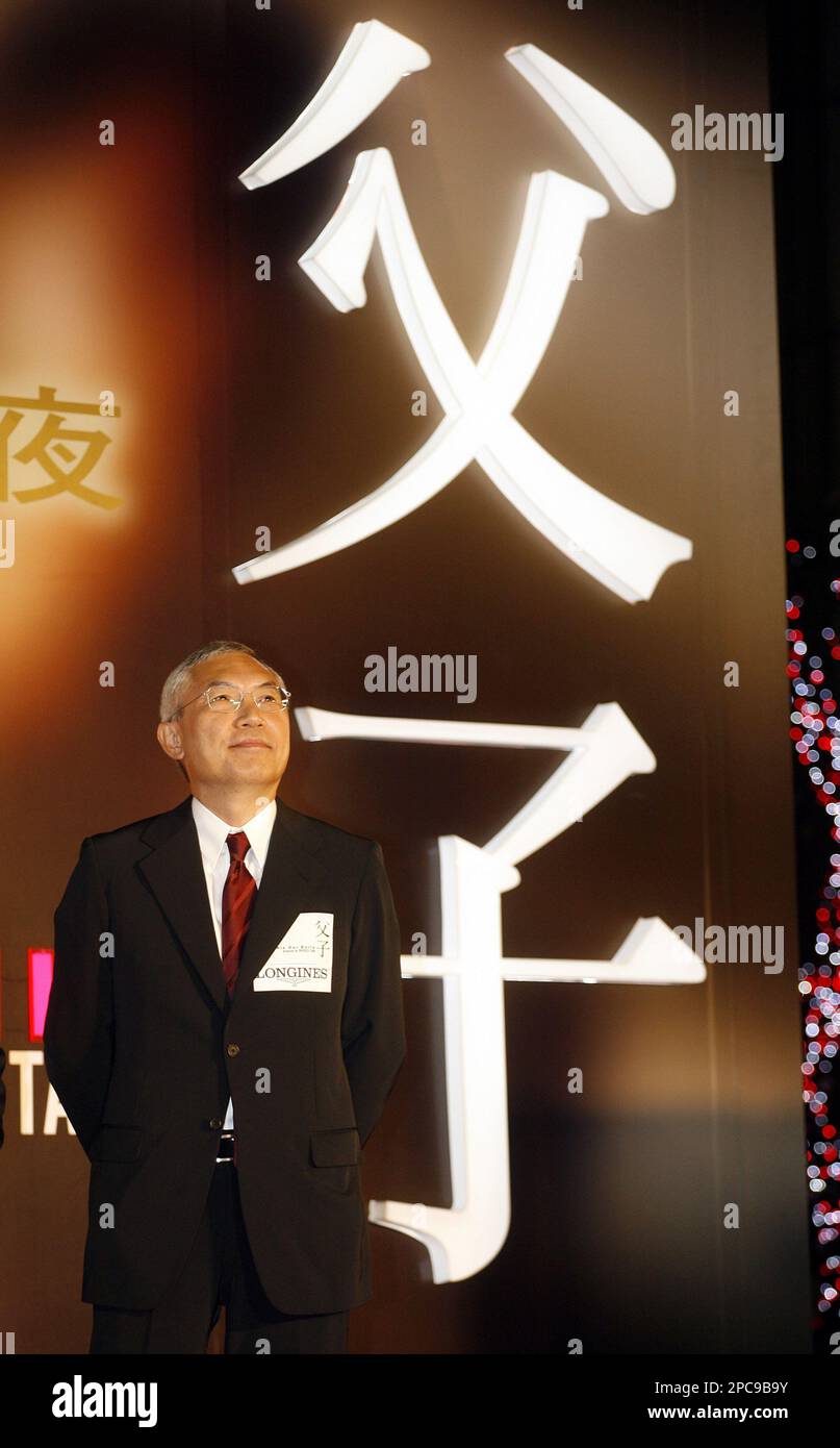 Hong Kong Director Patrick Tam attends the premiere of his film 'After this our exile' in Hong ...