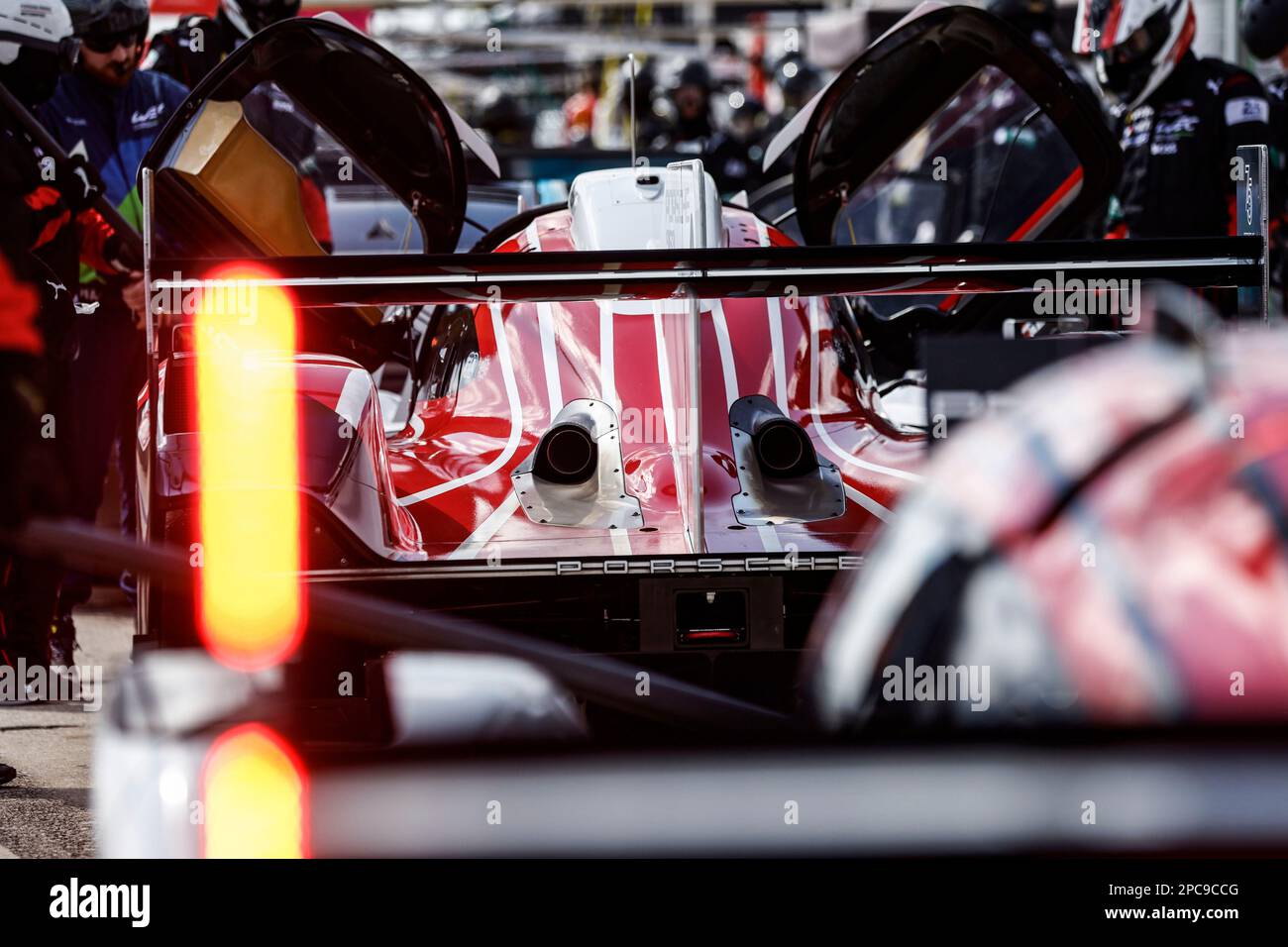 Sebring, Vereinigte Staaten. 11th Mar, 2023. Porsche 963, Porsche Penske Motorsport (#6), Kevin ...