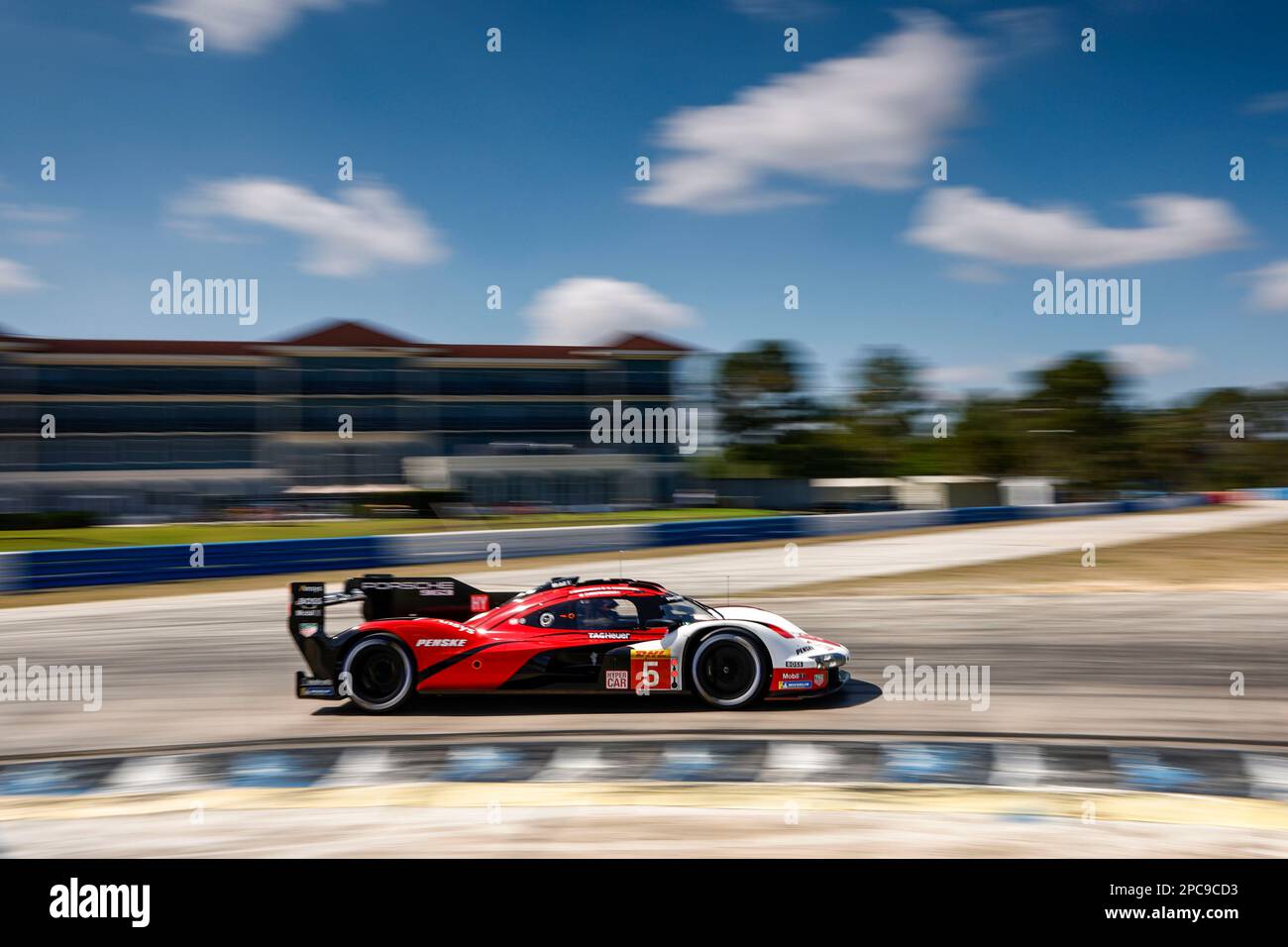 Sebring, Vereinigte Staaten. 11th Mar, 2023. Porsche 963, Porsche Penske Motorsport (#5), Dane ...