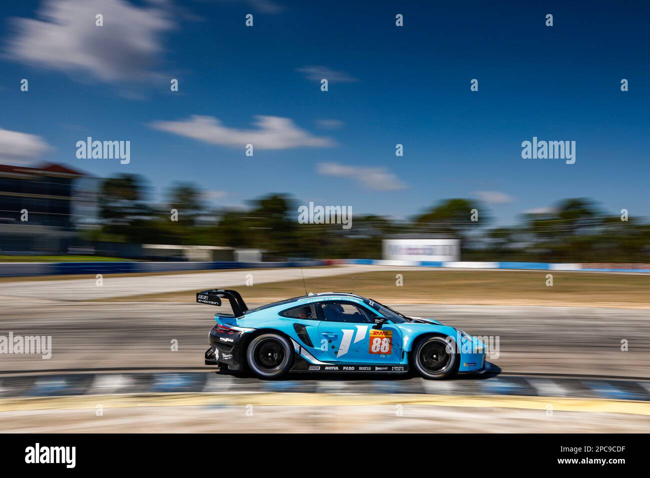 Sebring, Vereinigte Staaten. 11th Mar, 2023. Porsche 911 RSR, Proton ...