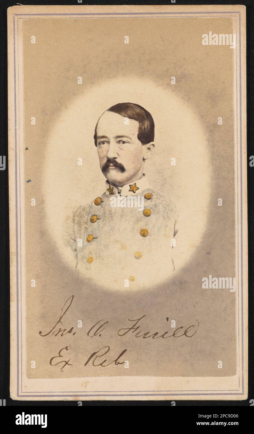 Major James Overton Ferrell of 19th South Carolina Infantry Regiment in ...